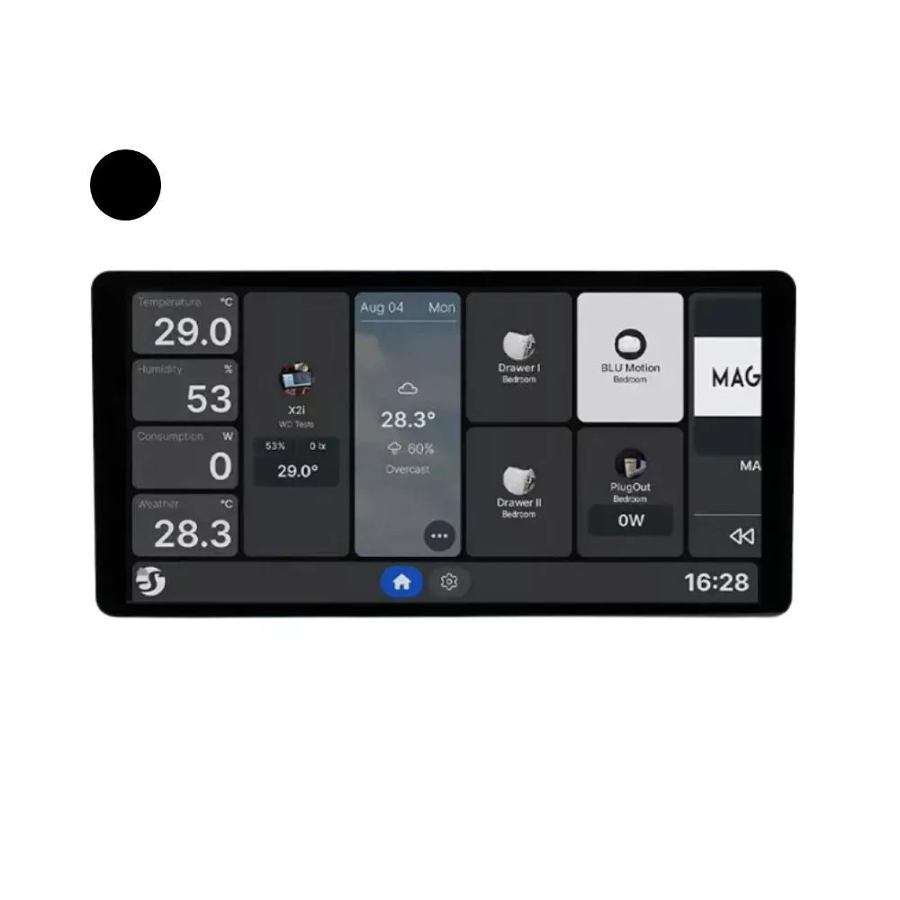 Shelly Wall Display X2i – Wall control panel and light switc