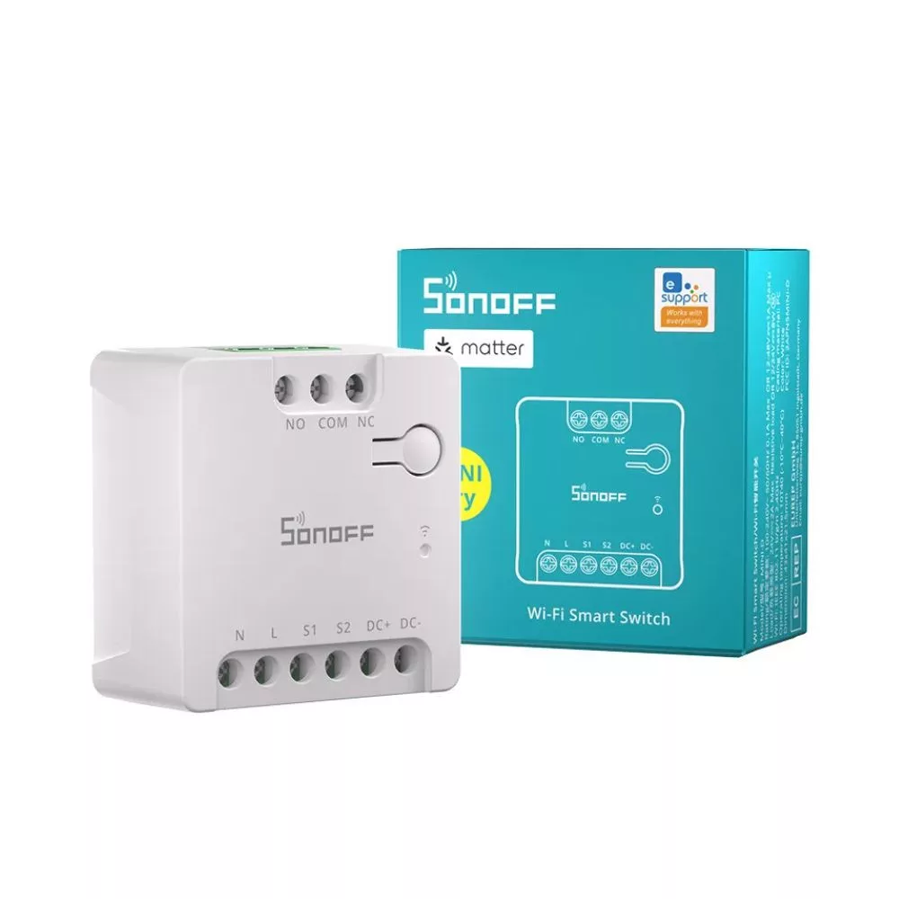Sonoff MINI-D smart Wi-Fi + eWeLink-Remote relay module with